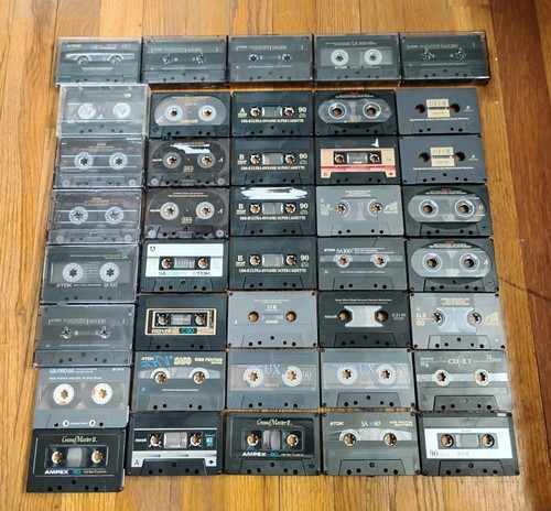 LOT OF 40 Type II Cassettes - Misc. Brands | eBay