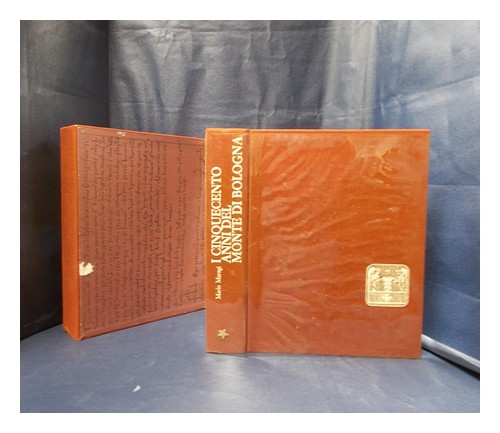 Maragi, Mario I Cinquecento Anni Del Monte Di Bologna 1973 Copertina ...