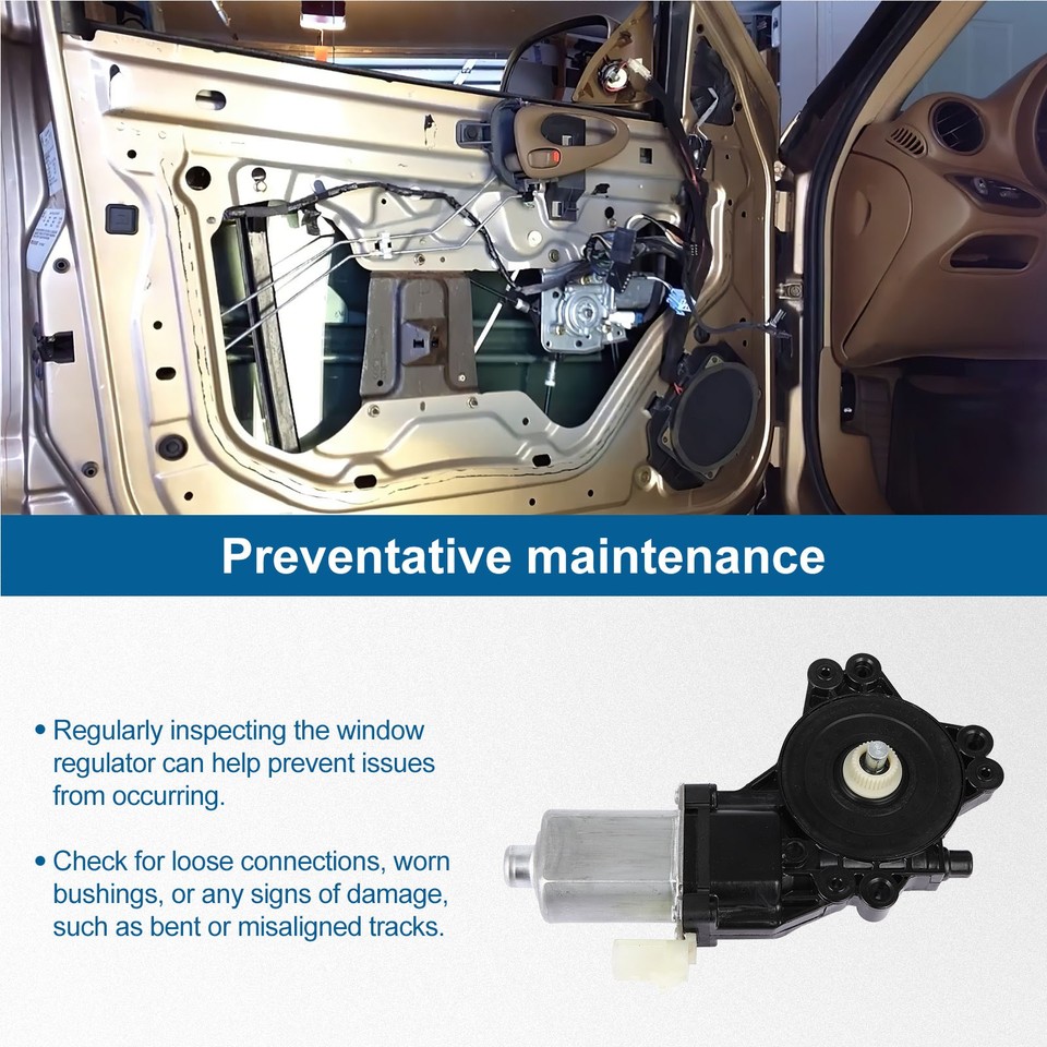 For Dodge Caliber 2007-2012 Pair Front Left & Right Window Motor with 2 ...