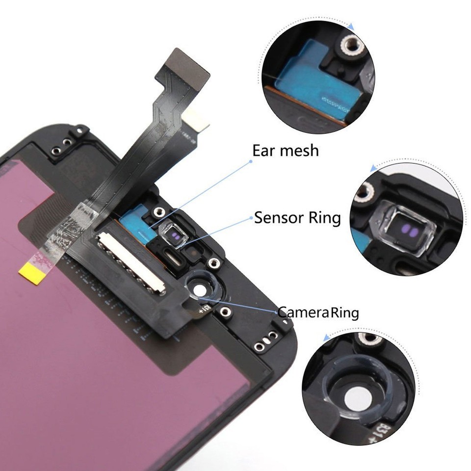 For iPhone 6S 6 Plus LCD Touch Screen Full Replacement with Home Button ...