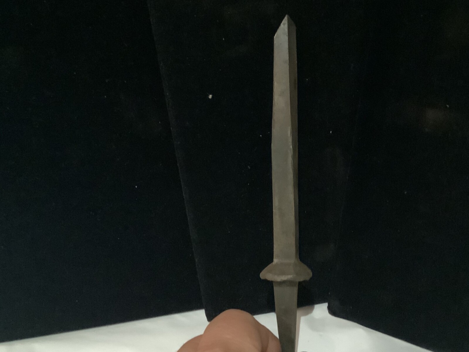 RARE VINTAGE VERY UNIQUE SIGNED BLACKSMITH ANVIL TOOL MUST SEE NO RES ...