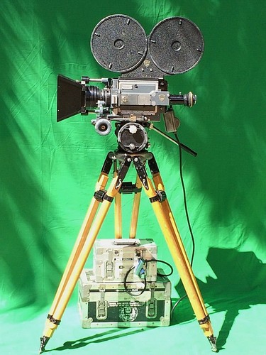 MITCHELL MOVIE CAMERA 35mm NCR #618 w/BNCR LENS MOUNT-ANAMORPHIC/FLAT ...