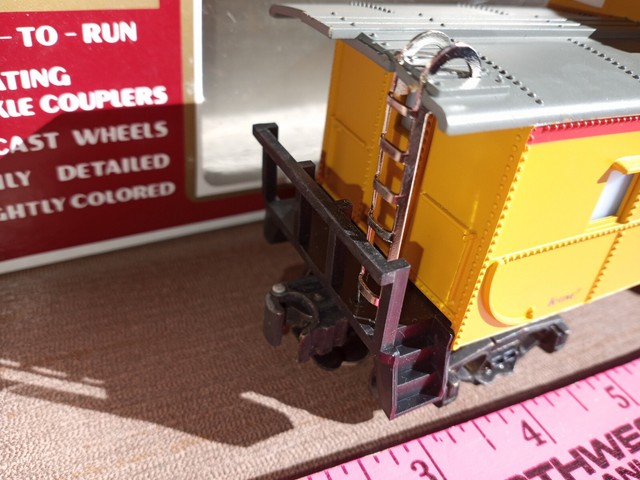 O Scale K-Line RTR Model K-6160 UP Union Pacific Caboose #6160 w ...