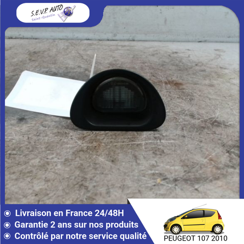 🇫🇷 ECLAIREUR PLAQUE DE POLICE DROIT PEUGEOT 107 5P ♻️ 6340E2 ...