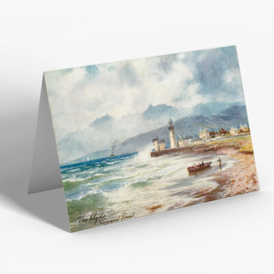 GREETING CARD - Vintage Scotland - The Clyde. Toward Point | eBay
