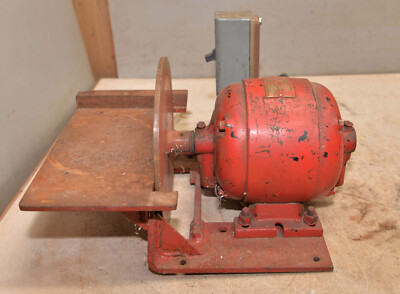 Machinist made bench grinder knife maker blacksmith vintage grinding ...