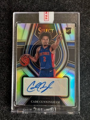 CADE CUNNINGHAM 2021-22 SELECT ROOKIE AUTOGRAPH SILVER RC AUTO /249 | eBay