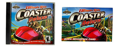 Ultimate Ride Coaster Deluxe PC CDROM win 95/98 me/XP with Quick ...