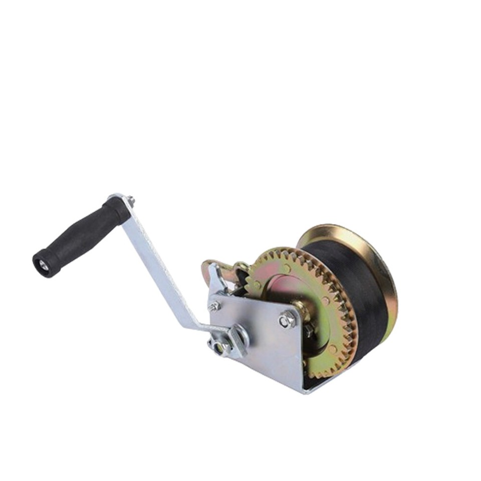 US Hand Gear Winch Crank Strap ATV Boat Trailer Heavy Duty w/19.68Ft ...