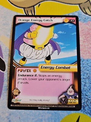 Orange Energy Catch 2003 Score Unlimited Dragon Ball Z DBZ TCG #23 | eBay
