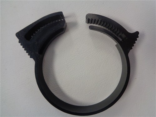 SNAPPER HOSE CLAMP BLACK NYLON 1 1/2" TO 1 3/4" SET OF (100) MARINE ...