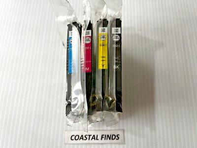 Epson 802 Ink Cartridge CMYK Set of INITIAL NEW OEM Sealed 802i WF 4740 ...