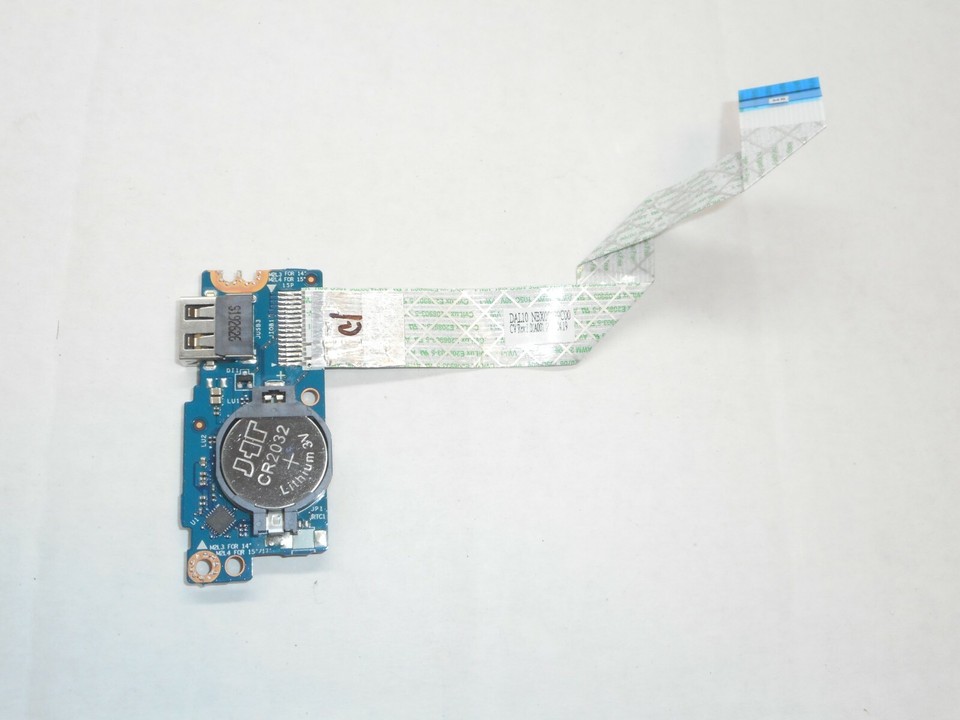 Dell Inspiron 14 3482 USB/SD Card Reader NBX00029C00 LS-G716P 39M5P ...