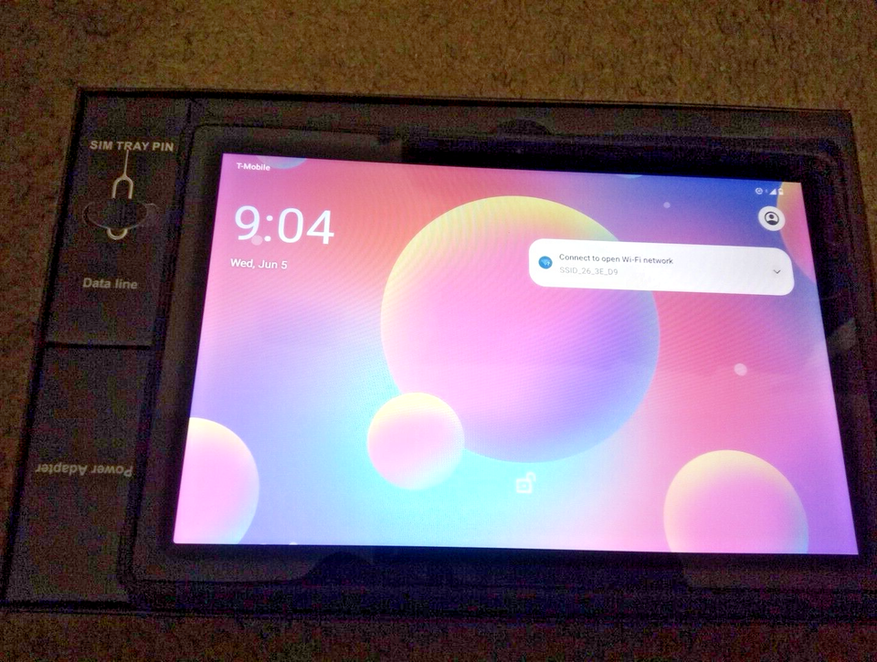 Vortex BTAB10 Govt. Tablet *Open Box, No Damages, Wi-Fi Ready And Comes ...