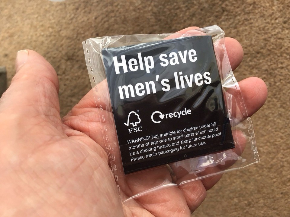 Prostate Cancer UK Men United Enamel Pin Badge | eBay UK