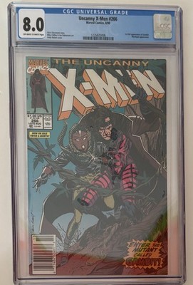 Marvel Uncanny X-Men #266 First Appearance of Gambit, CGC 8.0, Key ...