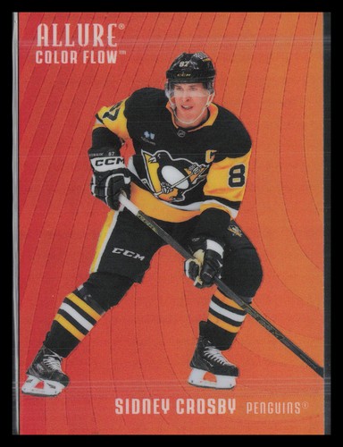 Sidney Crosby 2025-26 Upper Deck Allure #CF-24 Color Flow Red-Orange | eBay