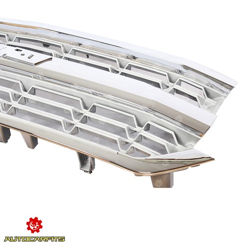 Front Upper Bumper Grille Chrome 84374385 For Chevy Silverado 1500 2016 ...