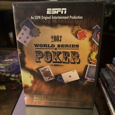 ESPN: The 2003 World Series of Poker - Season 1 (DVD, 2004, 2-Disc Set ...