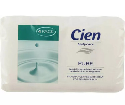 Cien Pure Soap Bars - Fragrance Free 4x125g/ Pack - Buy 2 Pack Get 1 ...