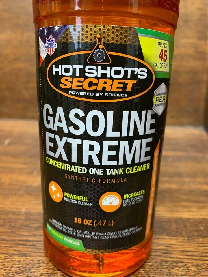 Hot Shot's Secret Gasoline Extreme Concentrated Injector Cleaner | 16oz ...