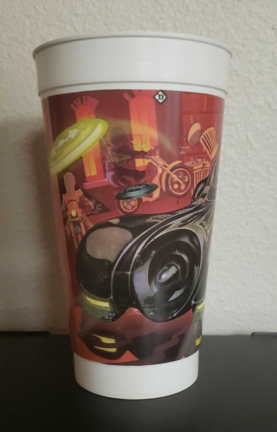 Batman Returns McDonald's Plastic Collector Cup Batman Coca Cola 1992 ...