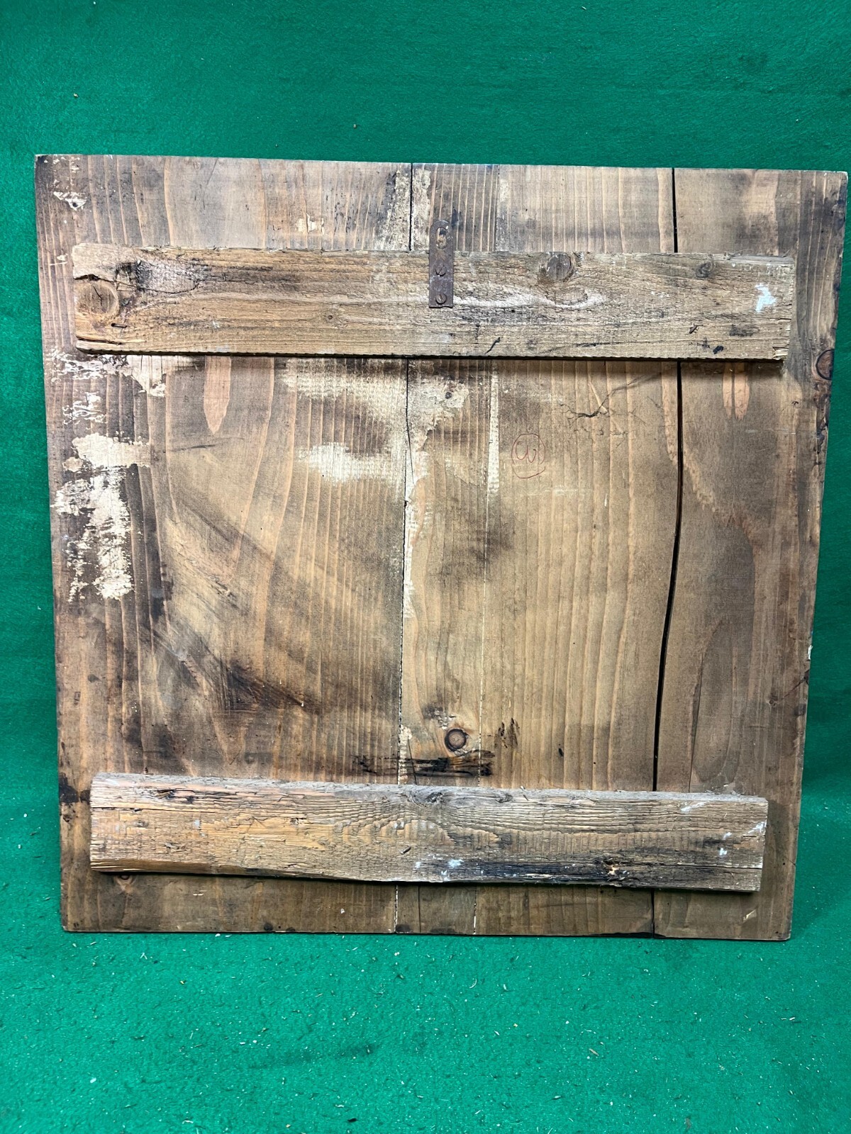 quadro dipinto elmo medioevo su metallo e legno epoca medievale ...