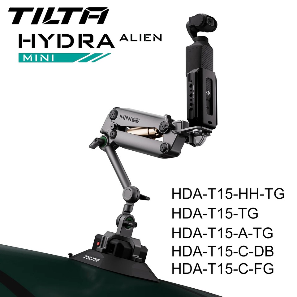 TILTA HDA-T15 Hydra Alien Mini Car Shock Absorbing Arm Suction Cup DJI ...