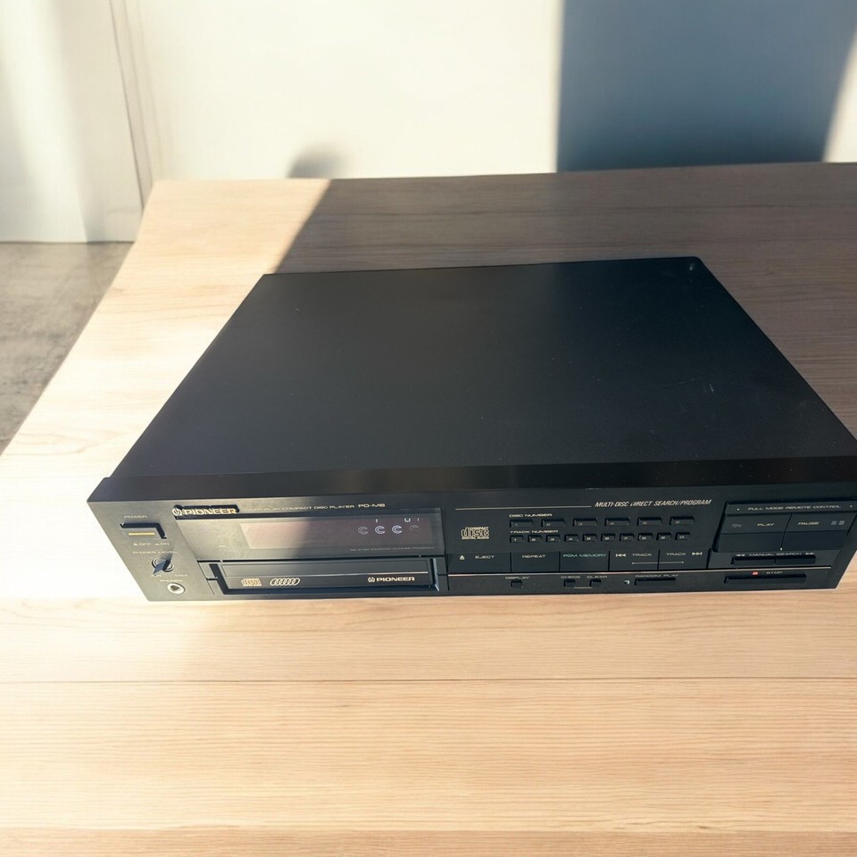 Vintage Pioneer PD-M6 Multi-Play 6-Disc CD Changer Player No Remote ...