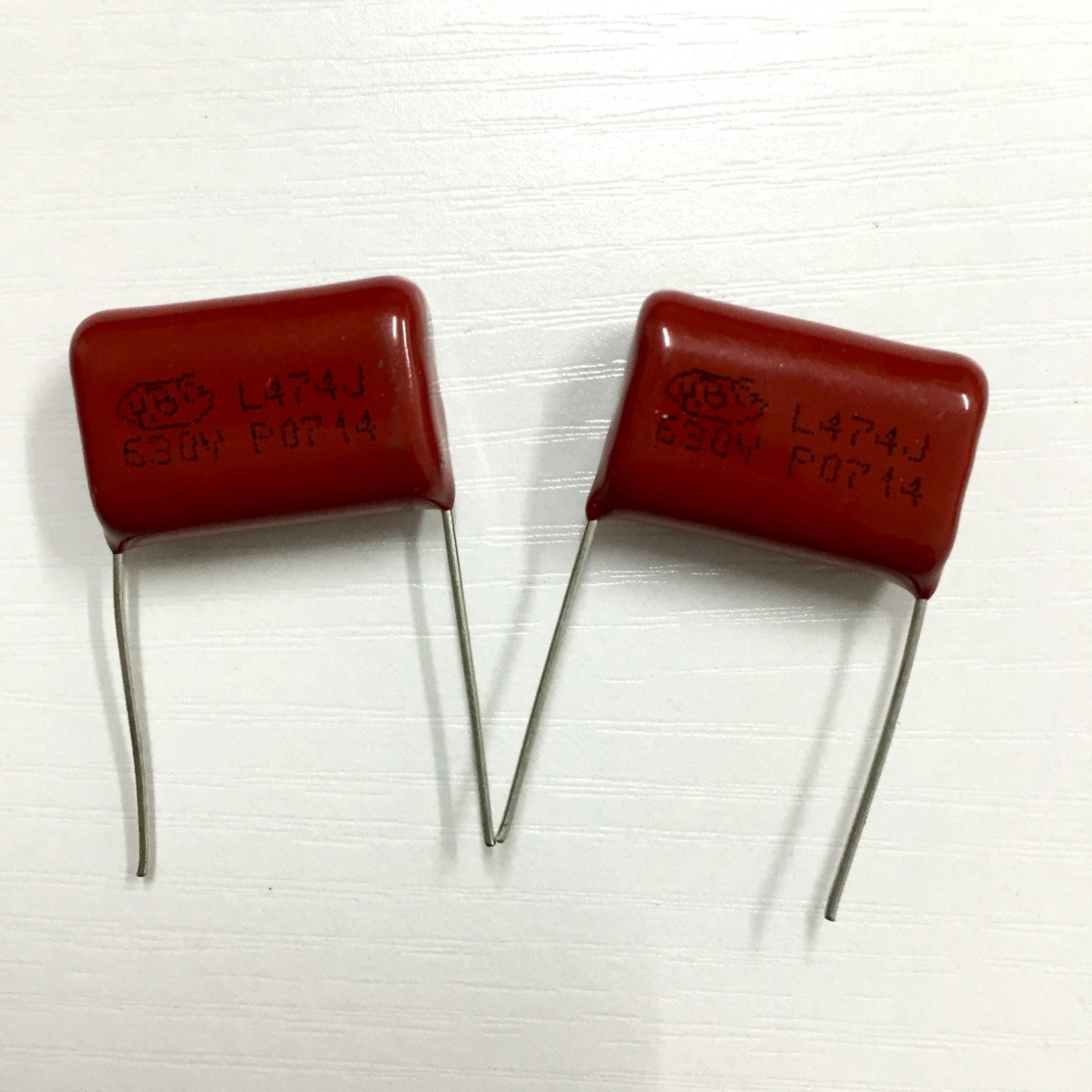 10PCS CBB21 474J 630V P22.5 0.47UF 470NF Metallized Film Capacitor | eBay