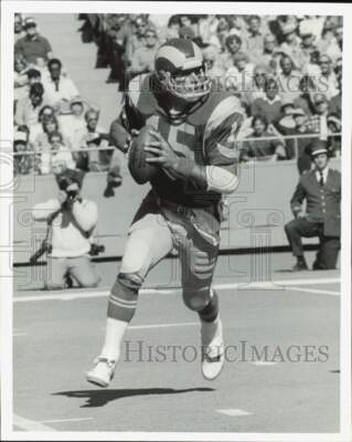 1980 Press Photo Vince Ferragamo, Los Angeles Rams Football Player ...