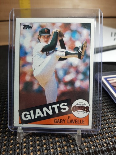 1985 Topps Set GARY LAVELLE #462 S.F. GIANTS ** MINT ** HIGH GRADE ...
