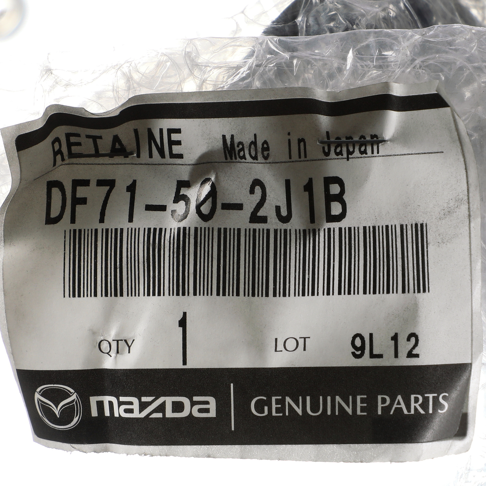 NEW OEM Mazda 2011-2014 Mazda2 Rear Left Bumper Retainer Bracket DF71 ...