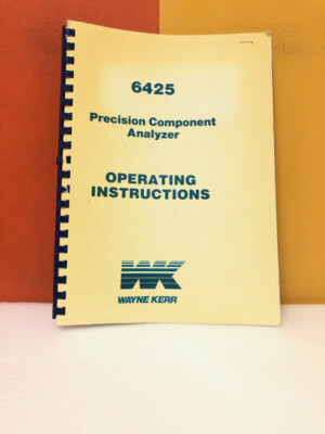 Manuals & Books - Wayne Kerr