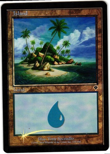 2000 Invasion Island MTG Island #335 | eBay