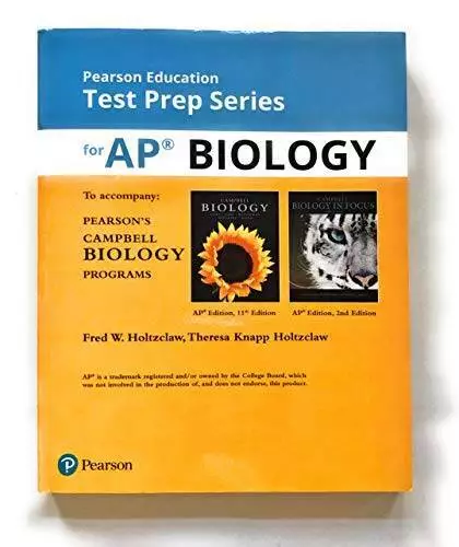 Pearson Education test prep for AP Biology | eBay