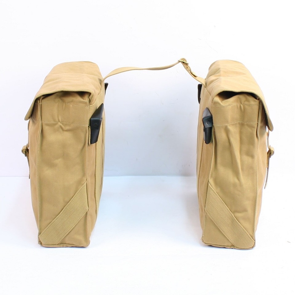 Replica British Army Motorcycle Dispatch Riders Bag set of DR Side ...