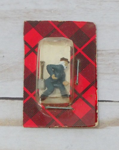 Weston Mini-Figure 1262, 1890 Fireman w/ Shovel, Campbell Scale Models ...