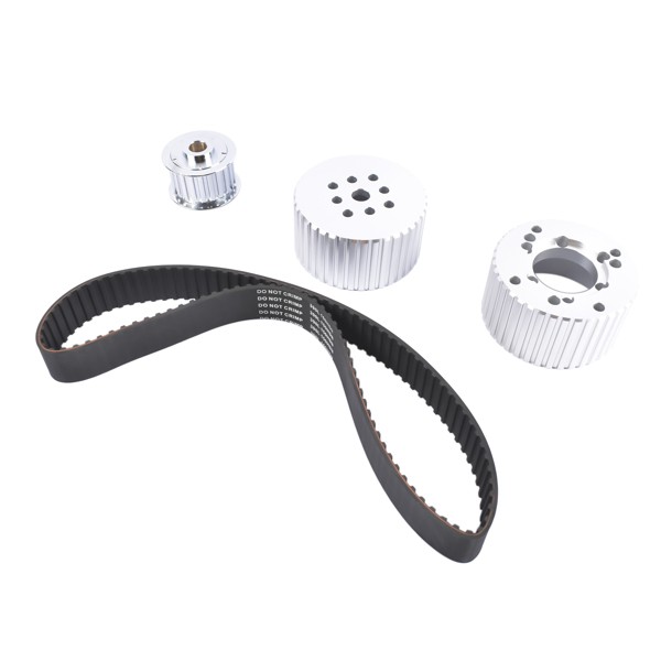NEW Billet Aluminum Belt Drive Pulley Kit SWP for Small Block Chevy SBC ...