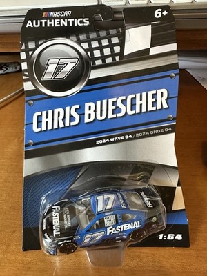 Chris Buescher #17 Fastenal NASCAR Authentics Diecast Car 1/64 2024 ...