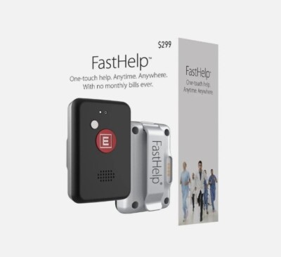 FastHelp™ Medical Alert Device 4G - NO Monthly FEES - No Contract or ...