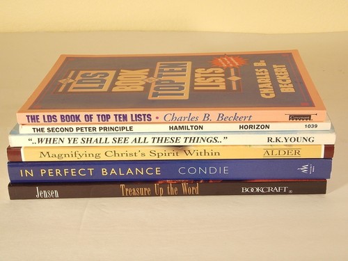 LDS Books Lot of 6 Doctrine Gospel Study Paperback Scriptures | eBay