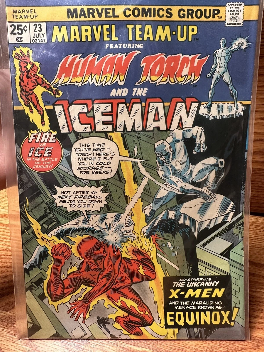 Iceman Vs Human Torch