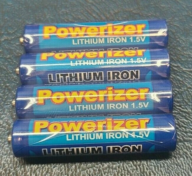 AAA Batteries Lithium 1.5v Powerizer Iron 1100mAh (Lot of 8) LiFePO4 | eBay