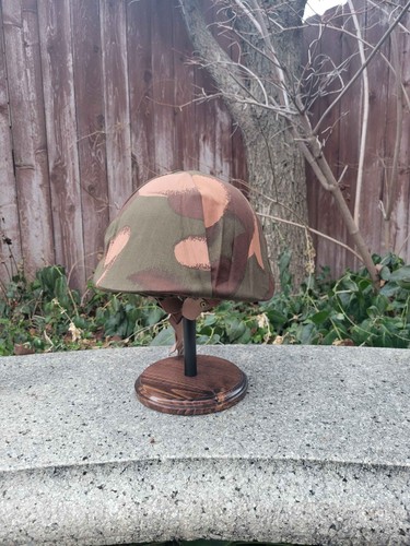 Hungarian M70 helmet w/ M87 "Raba" Camo Cover | eBay