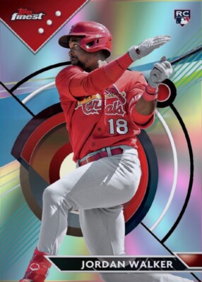 2023 Topps Finest Refractor Jordan Walker Rookie RC Topps Bunt Digital ...
