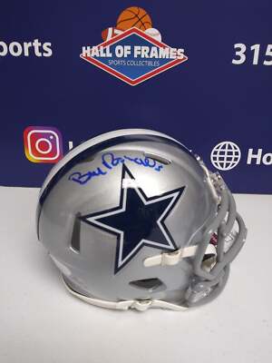 BILL PARCELLS SIGNED DALLAS COWBOYS I HELMET - JSA COA | eBay