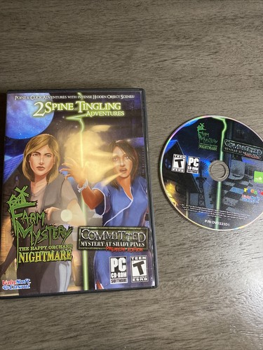 COMMITTED Mystery At Shady Pines Hidden Object 2 Game Pack Video Game ...