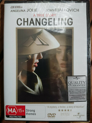 Changeling (DVD R2,4&5 PAL 2009) BNR/SEALED. Angelina Jolie, John ...