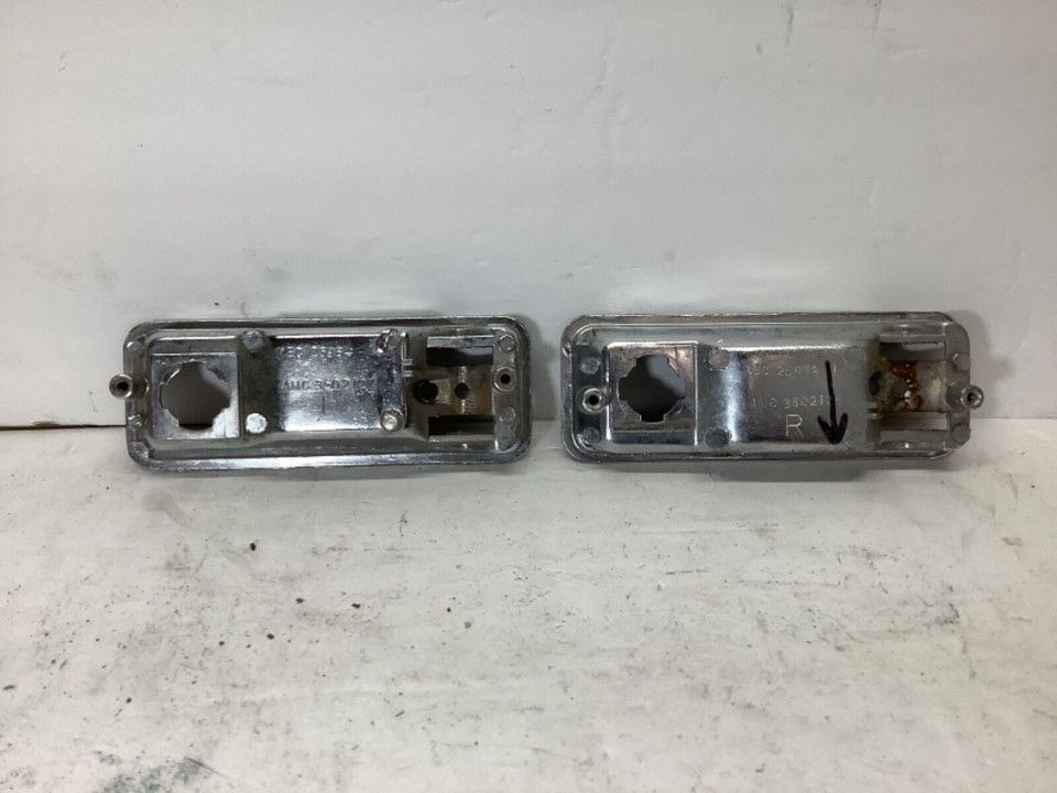 1968-1974 AMC JAVELIN AMX SST OUTSIDE DOOR HANDLE case SET LEFT RIGHT ...